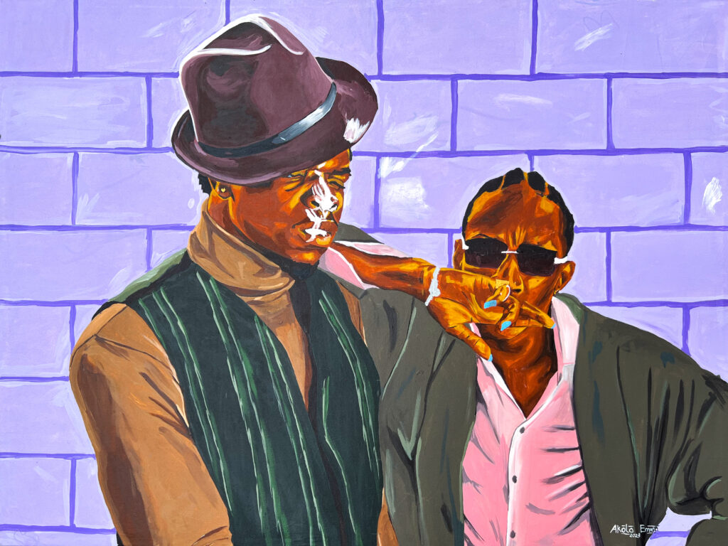Two Good Heads | Akolo Emma Arts
